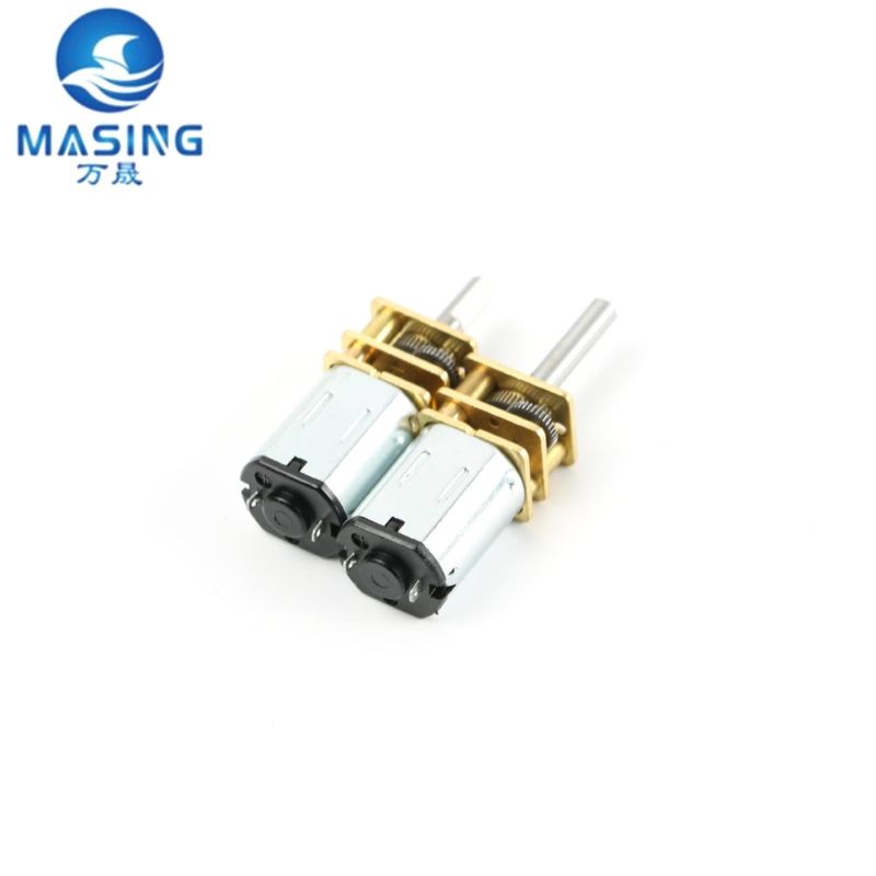 60rpm Low Speed DC Gear Motor 3V 6V N20 Micro Gear Motor With Custom Shaft