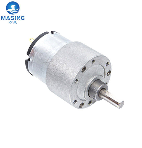 DC Gear Motor 37mm Gearbox Low Rpm 1Nm High Torque 60rpm 100rpm 24v 12v ...