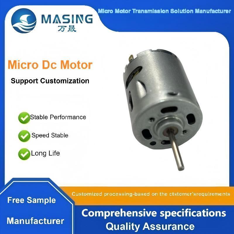 RS-365 Motor de corriente continua micro cepillado de alta velocidad ...