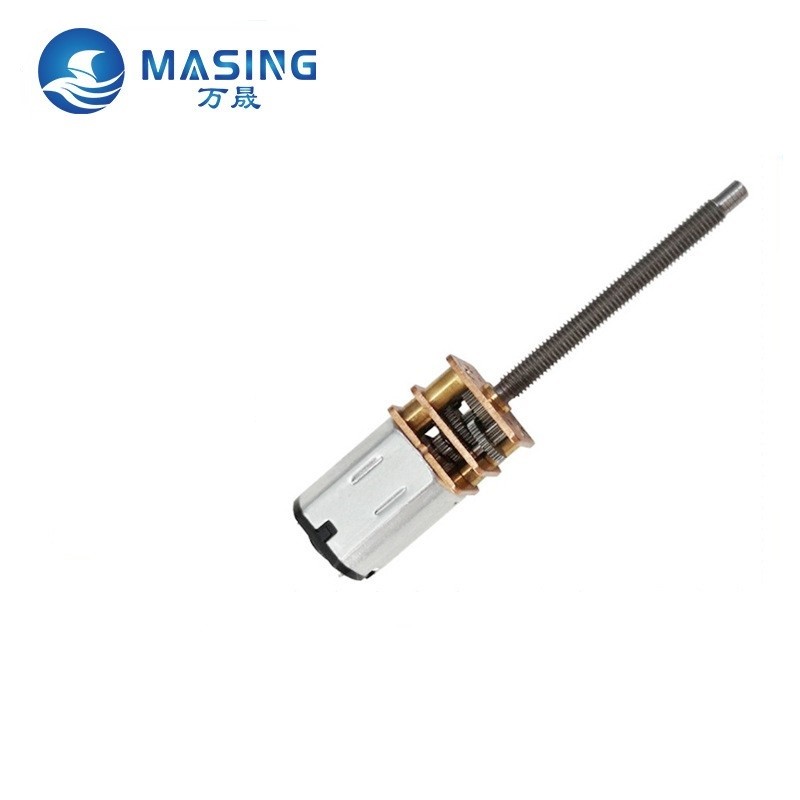 Mirco Brushed DC Gear Motor N20 6V Mini DC Motor With M3 M4 Thread Shaft