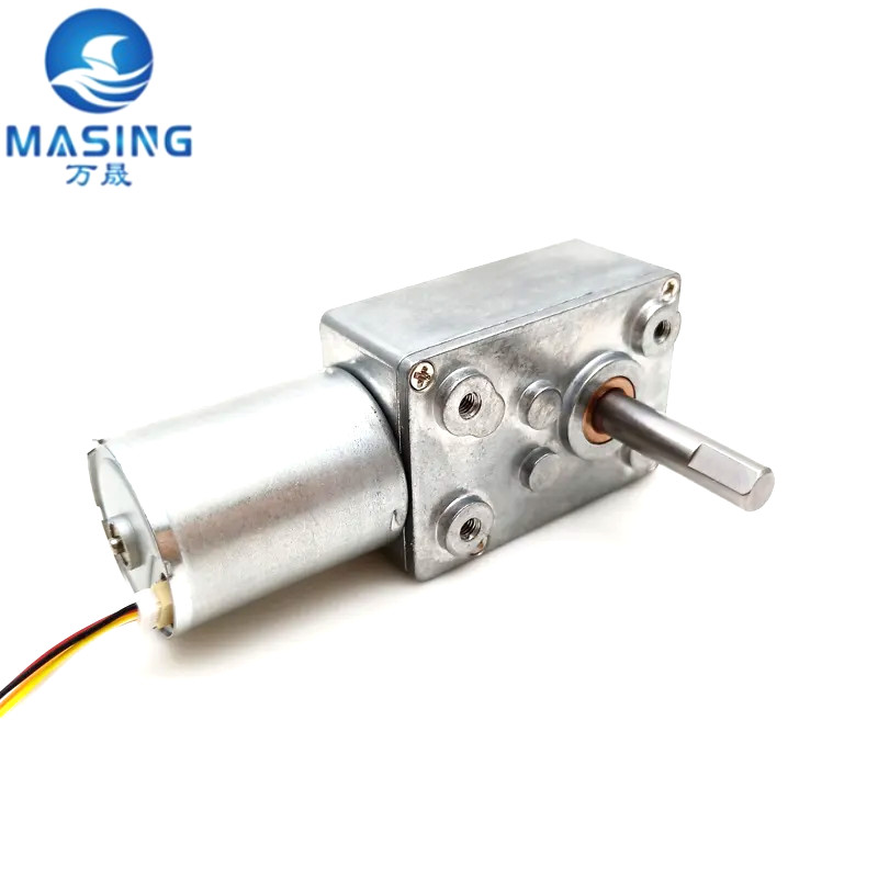 Gearbox Brushless DC Worm Gear Motor Self Locking Low Noise 2430 ...